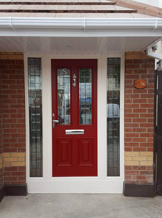 Red Composite Doors Gallery Presentation