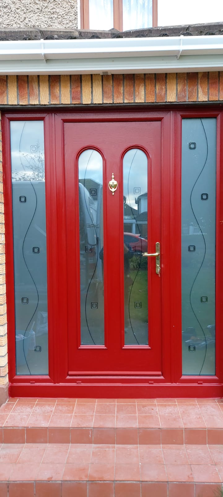 Red Composite Doors Gallery Presentation